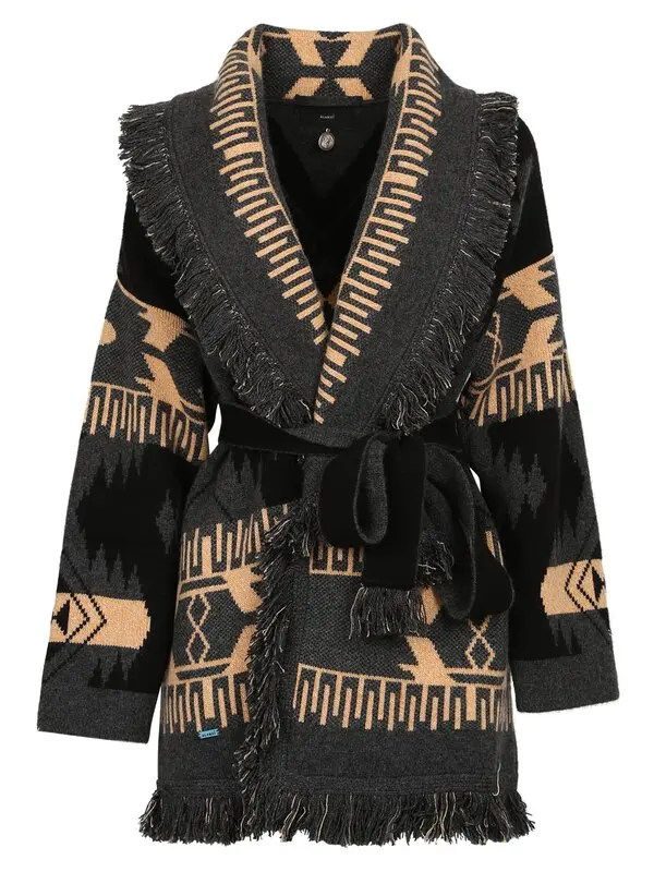 Alanui Intarsia Cardigan