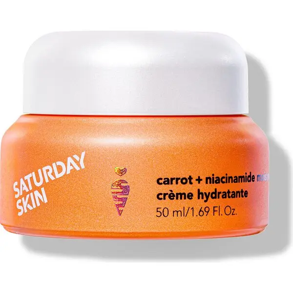SATURDAY SKIN Carrot + Niacinamide Moisturizing Cream - No Color