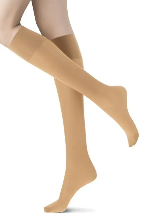 Oroblu 2-pack Compression Knee Highs - Nude