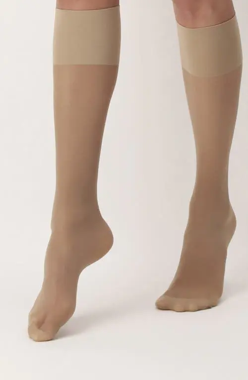 Oroblu 2-pack Compression Knee Highs - Nude