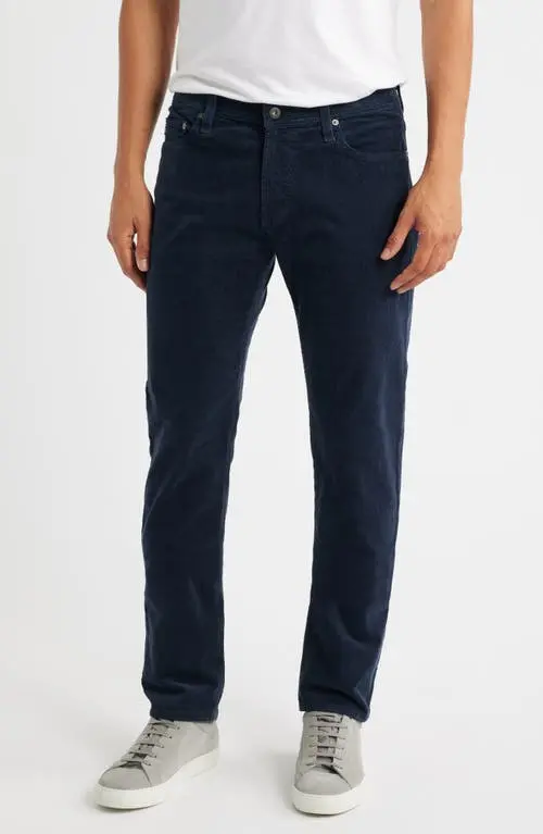 Ag Tellis Slim Fit Corduroy Pants - Midnight Chateau