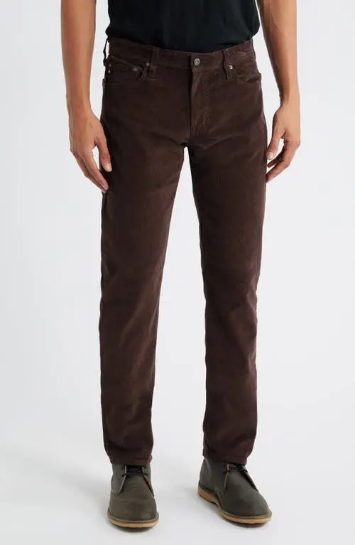 Ag Tellis Slim Fit Corduroy Pants - Raw Umber