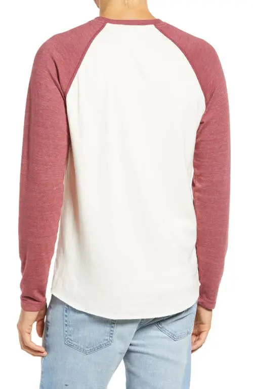 Marine Layer Long Sleeve Baseball Henley