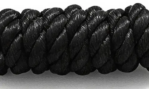 DEGS & SAL Knotted Rope Bracelet - Black