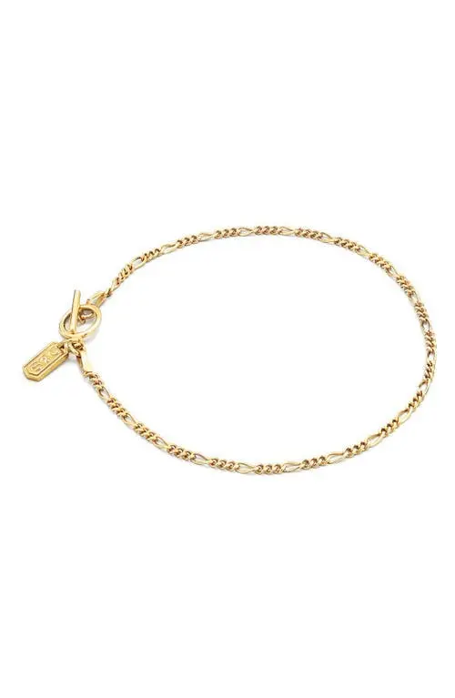 DEGS & SAL Figaro Chain Bracelet - Gold