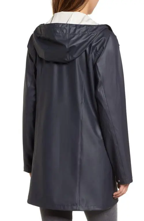 ILSE JACOBSEN Raincoat - Dark Indigo