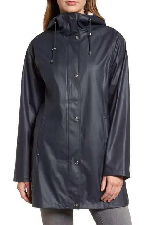 ILSE JACOBSEN Raincoat - Dark Indigo