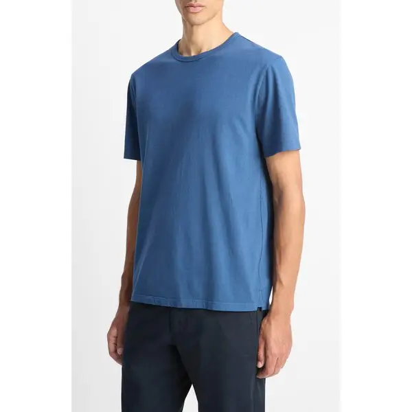 Vince Solid T-shirt - Washed High Tide