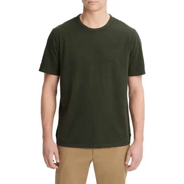 Vince Solid T-shirt - Washed Moss Green