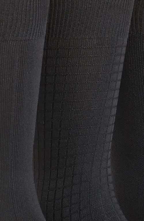 Calvin Klein 3-pack Microfiber Socks - Black