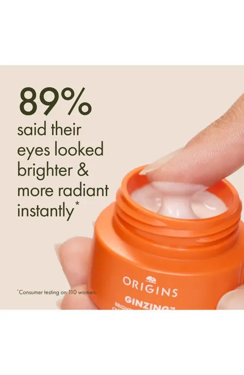ORIGINS Ginzing™ Brightening Eye Cream With Vitamin C & Niacinamide - Light