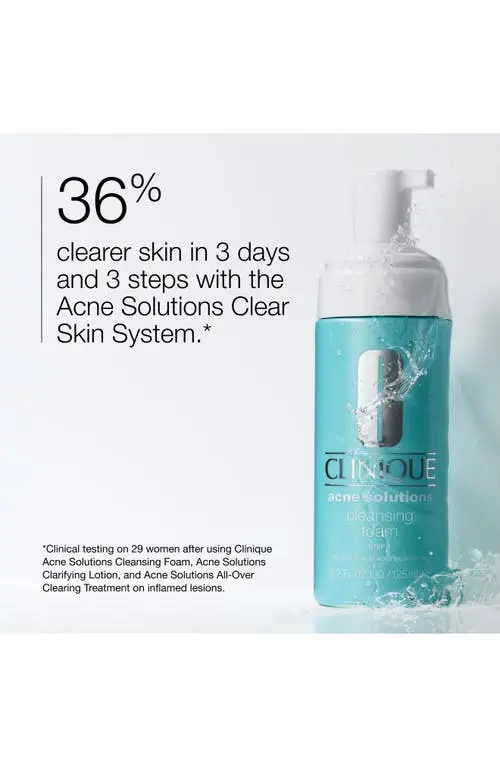 CLINIQUE Acne Solutions™ Cleansing Foam Face Wash