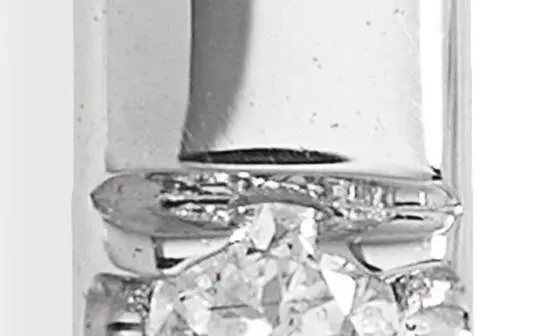 DANA REBECCA DESIGNS Sylvie Pavé Diamond Bar Stud Earrings