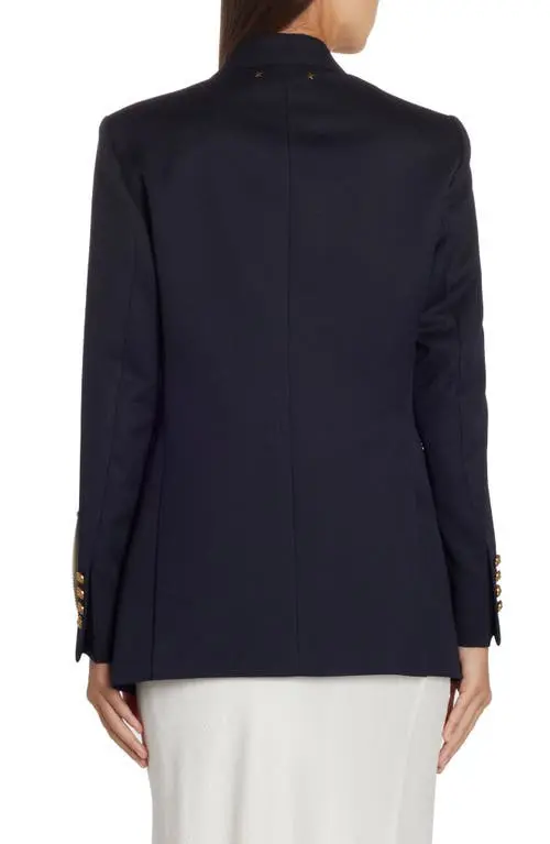 GOLDEN GOOSE Diva Double-breasted Blazer - Dark Blue