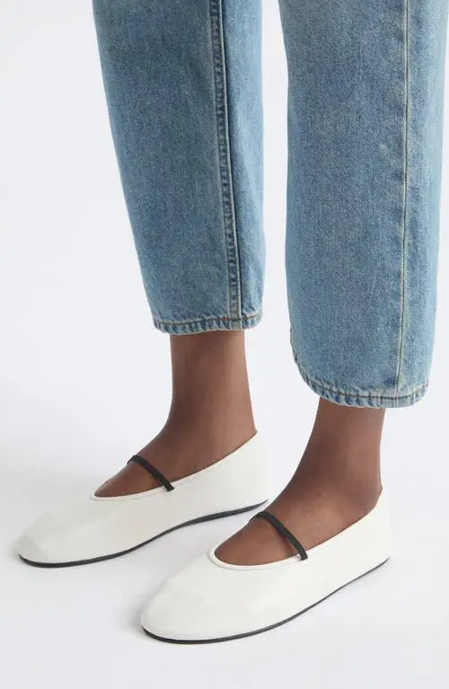 THE ROW Ballet Flat - Milk