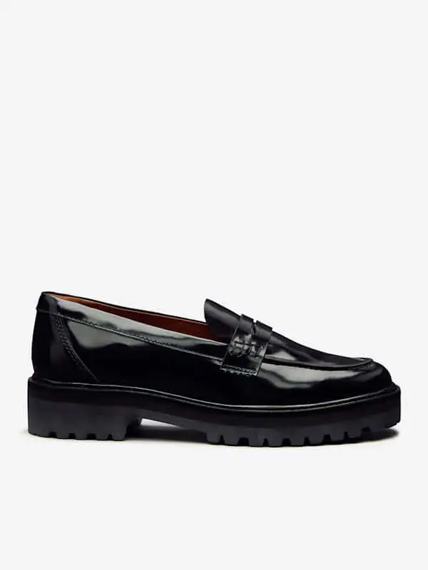 REFORMATION Agathea Chunky Leather Loafer