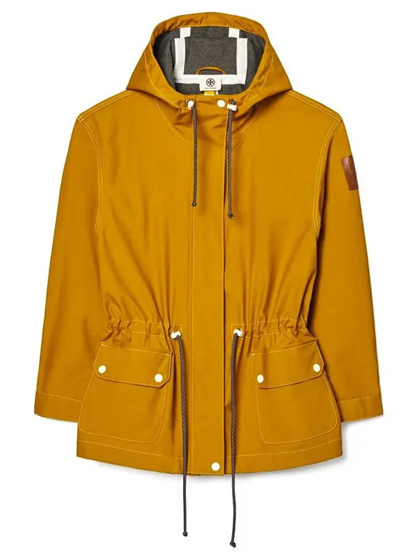 Tory Burch Cotton Nylon Bonded Anorak