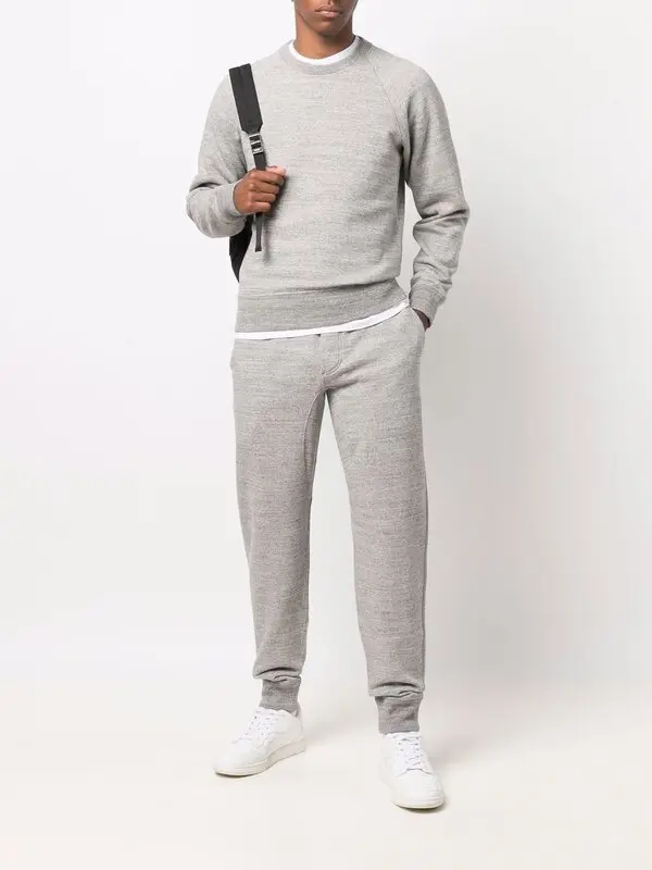 TOM FORD Mélange-effect Track Pants