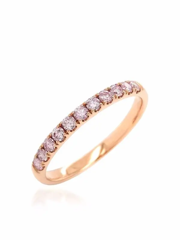 HYT JEWELRY 18kt Rose Gold Argyle Diamond Ring - Pink