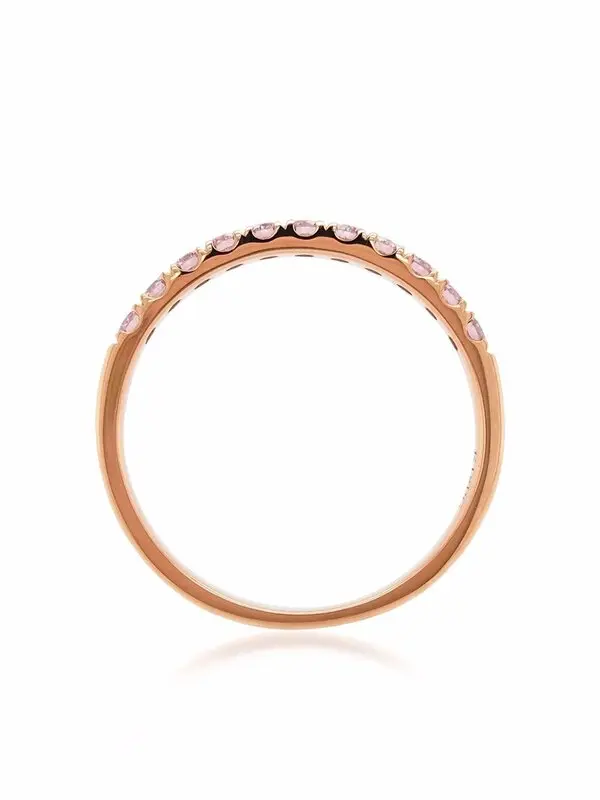 HYT JEWELRY 18kt Rose Gold Argyle Diamond Ring - Pink
