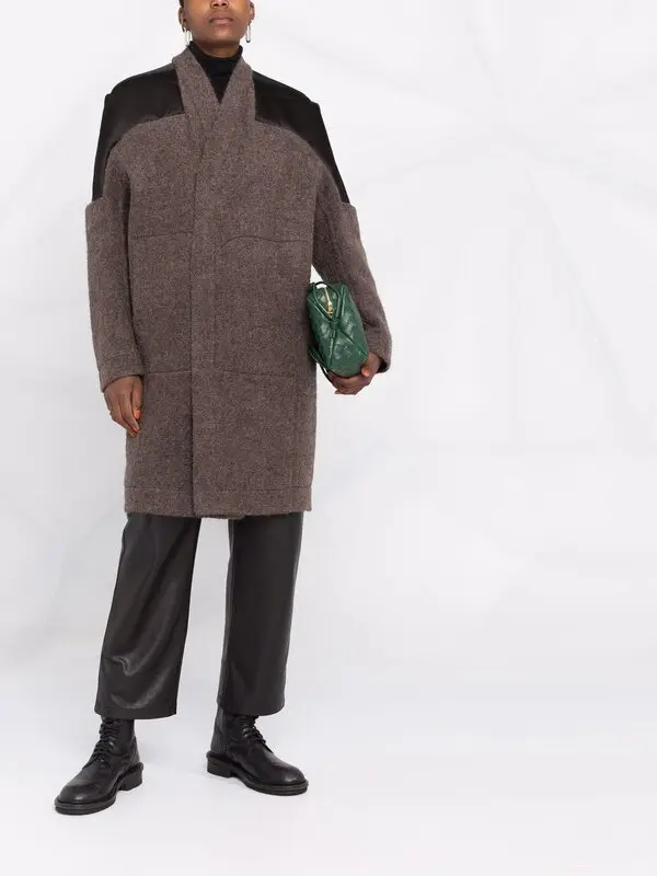 Rick Owens Long-sleeve Coat