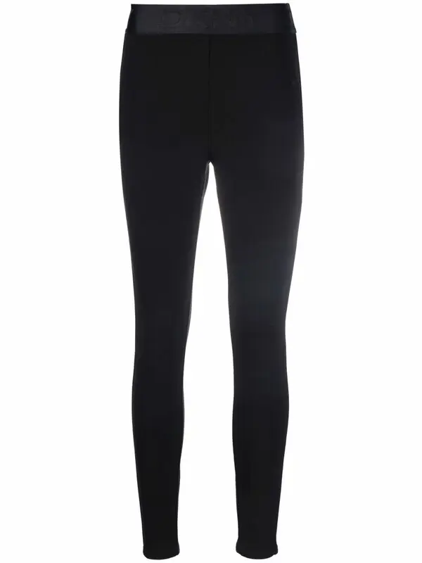 Dkny Logo-waistband Leggings