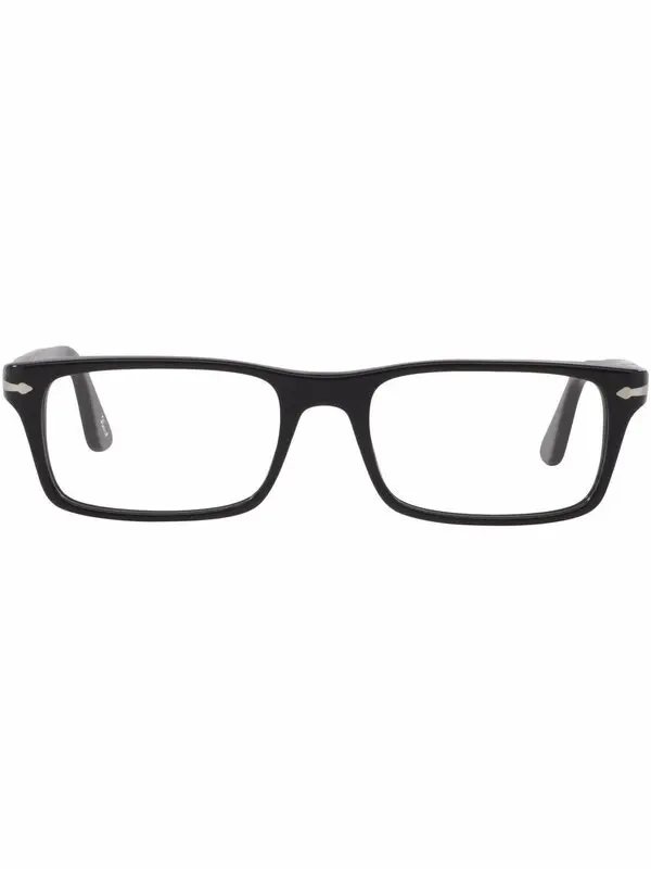 Persol Rectangle-frame Eyeglasses - Black