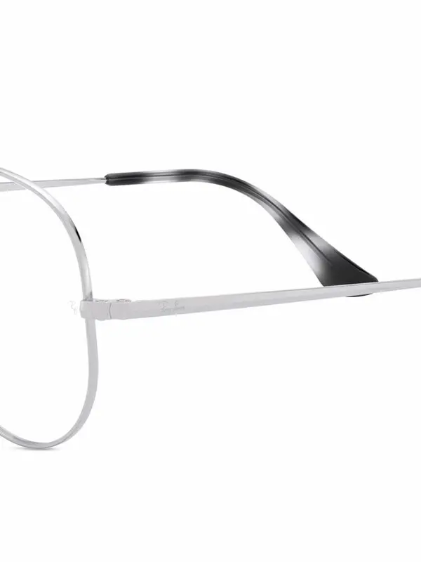 Ray-ban Aviator Frame Glasses - Silver