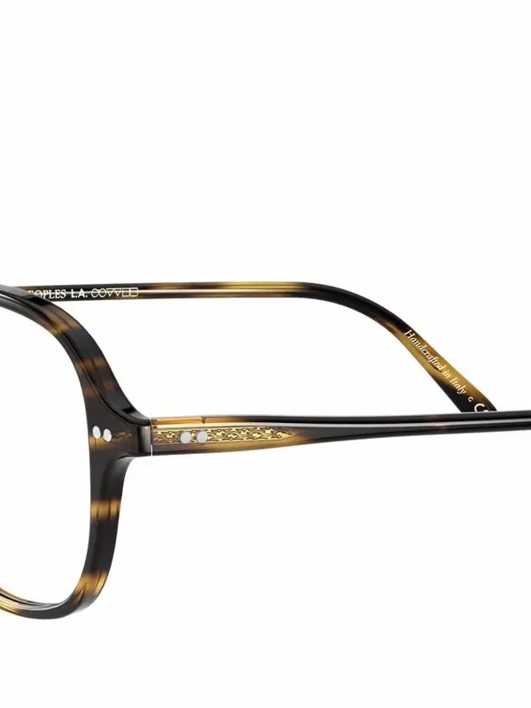 Oliver Spencer Nilos Glasses - Brown