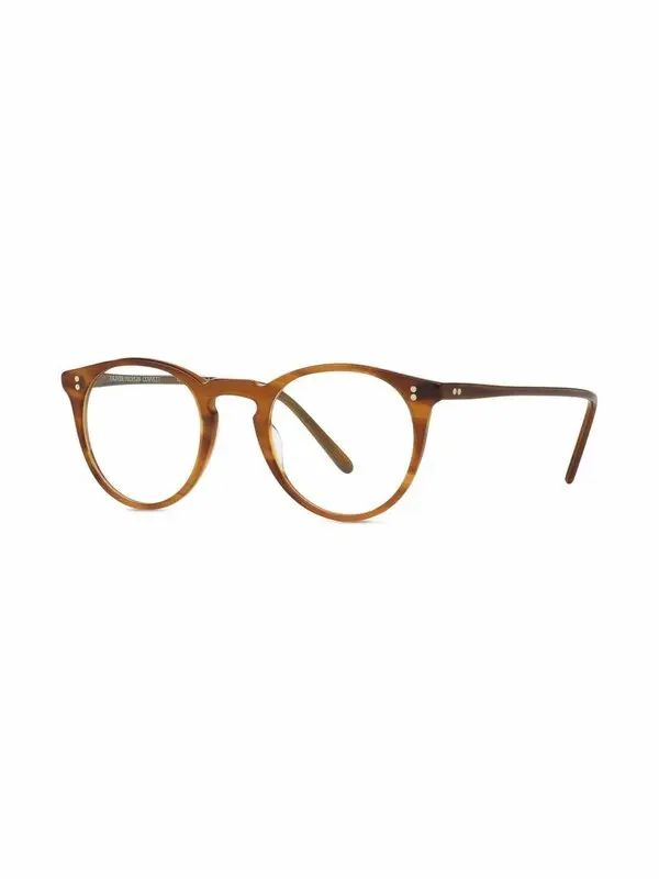 Oliver Spencer O'malley Round-frame Eyeglasses - White