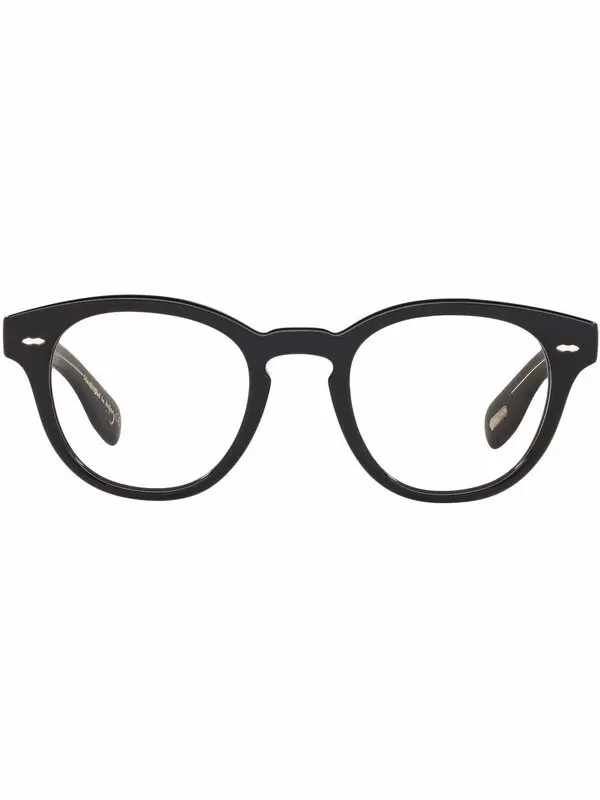 Oliver Spencer Cary Grant Square Eyeglasses - Black
