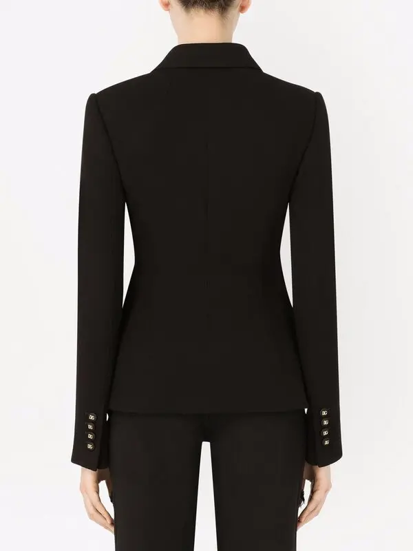 Dolce & Gabbana Single-breasted Wool Blazer