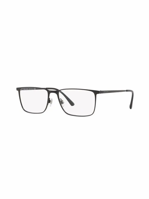 Giorgio Armani Matte Square-frame Eyeglasses