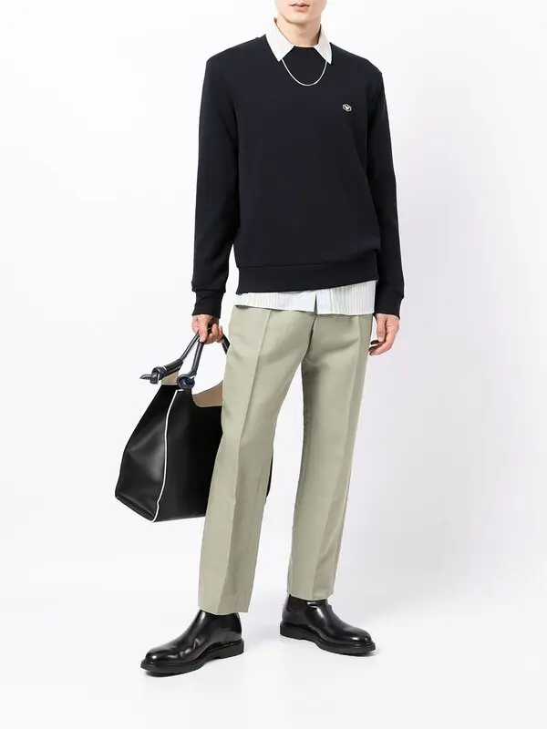 Emporio Armani Logo-patch Sweatshirt