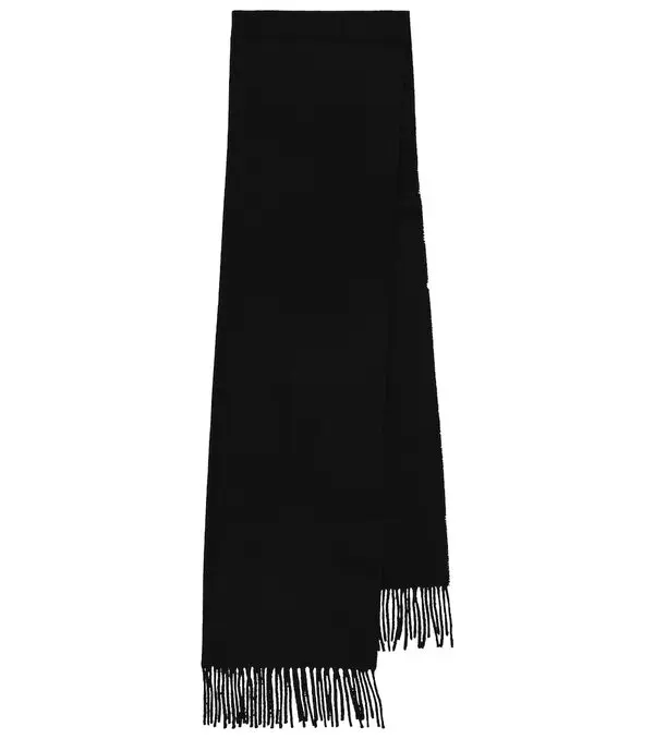 TOTEME Wool Scarf - Black