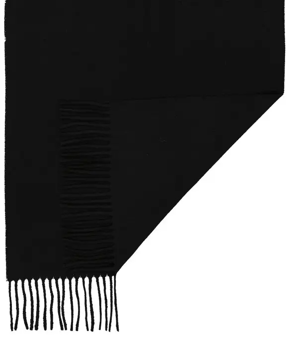 TOTEME Wool Scarf - Black