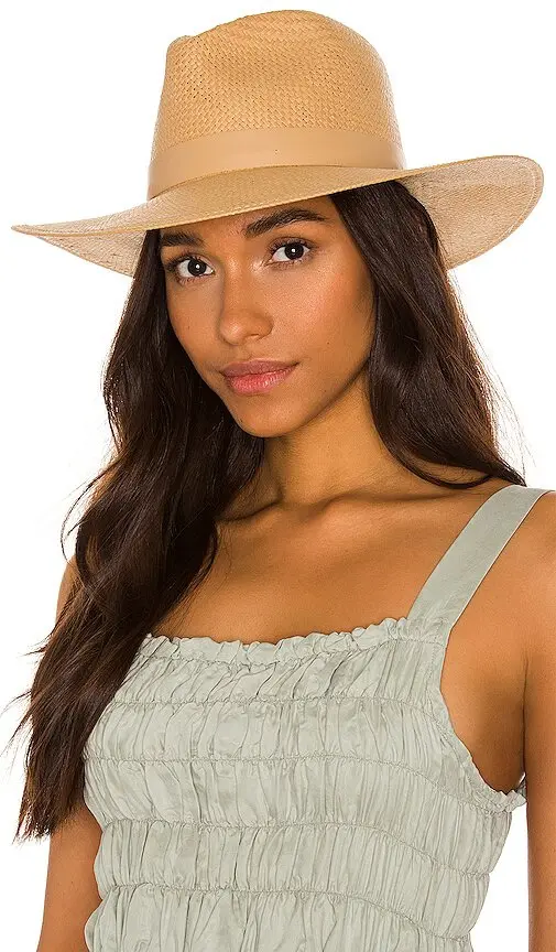 Janessa Leoné Simone Hat In Neutral - Sand