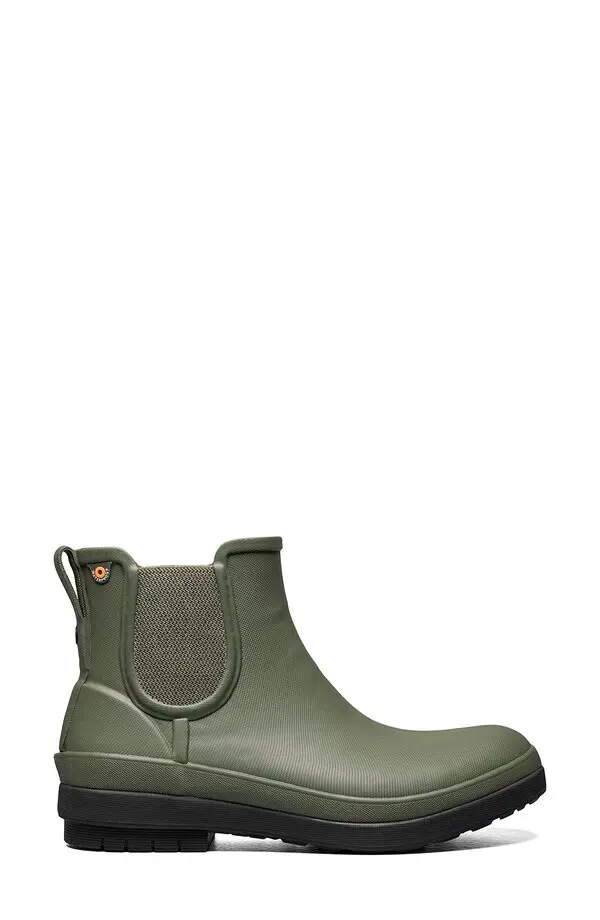 Bogs Amanda Ii Waterproof Insulated Chelsea Boot - Green Ash