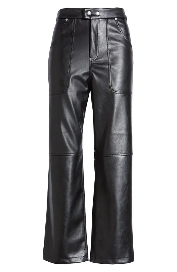 Blanknyc Rib Cage Wide Leg Pants - Track Record