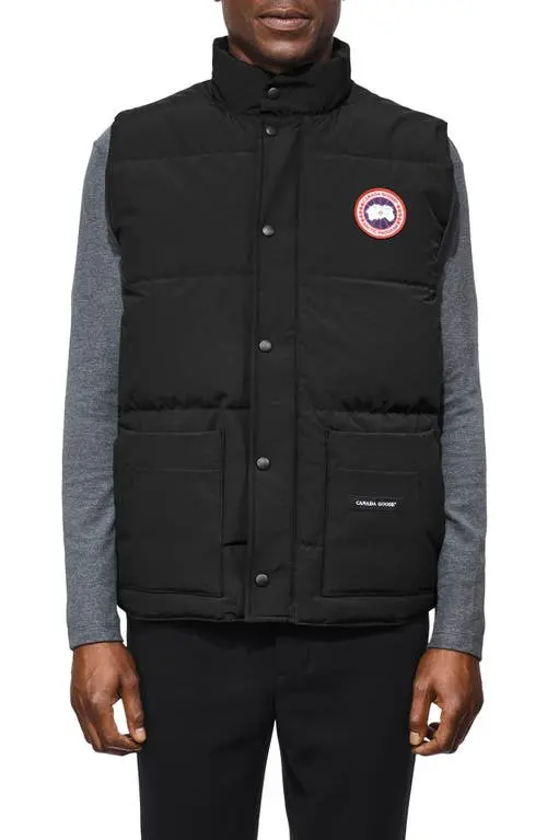 Canada Goose Freestyle Regular Fit Down Vest - Black
