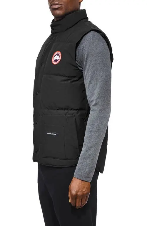 Canada Goose Freestyle Regular Fit Down Vest - Black