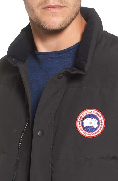Canada Goose Freestyle Regular Fit Down Vest - Black