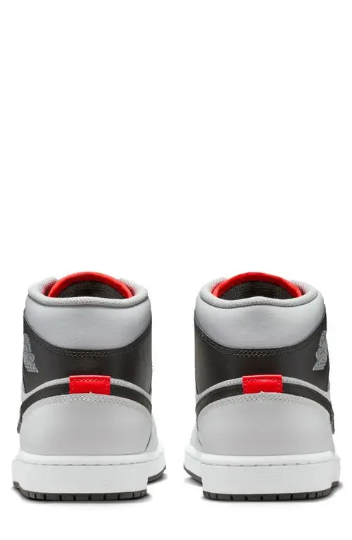JORDAN Air 1 Mid Basketball Sneakers - Summit White/neutral Grey