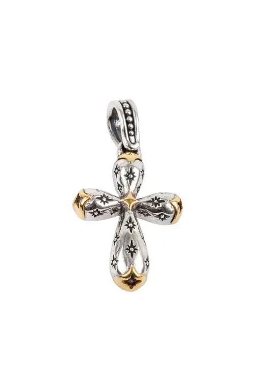 Konstantino Astria Cross Pendant - Gold