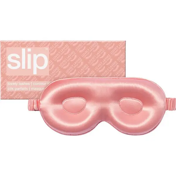 Slip Lovely Lashes Pure Silk Contour Sleep Mask - Rose