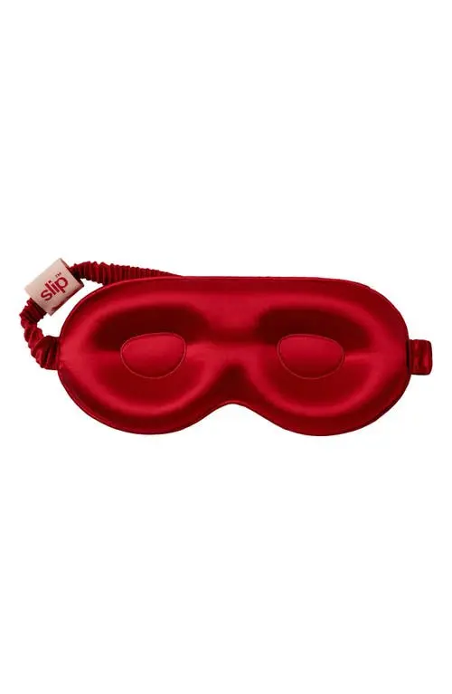 Slip Lovely Lashes Pure Silk Contour Sleep Mask - Scarlet