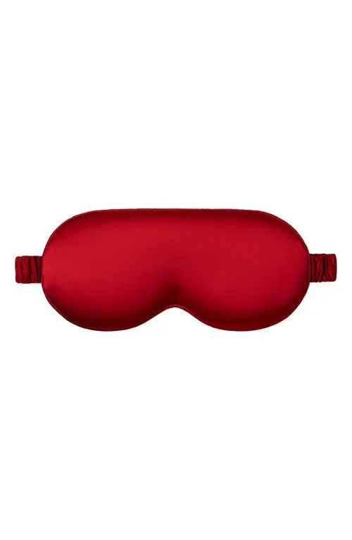 Slip Lovely Lashes Pure Silk Contour Sleep Mask - Scarlet