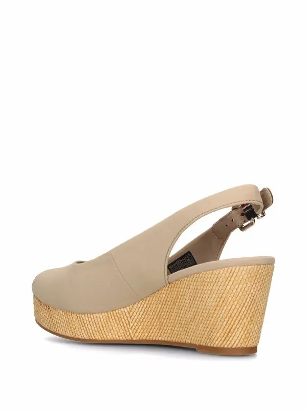 Tommy Hilfiger Iconic Elba Slingback Wedge Sandals