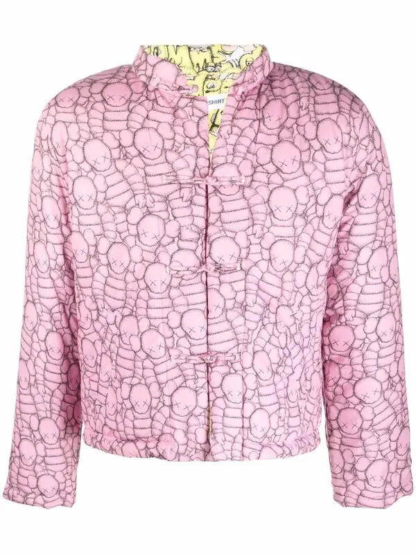 Comme Des Garçons X Kaws Reversible Padded Jacket