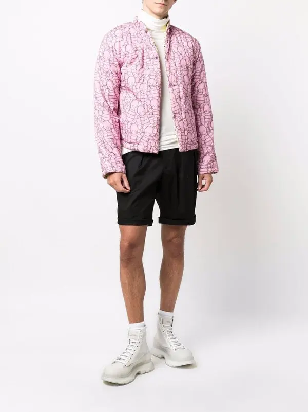 Comme Des Garçons X Kaws Reversible Padded Jacket